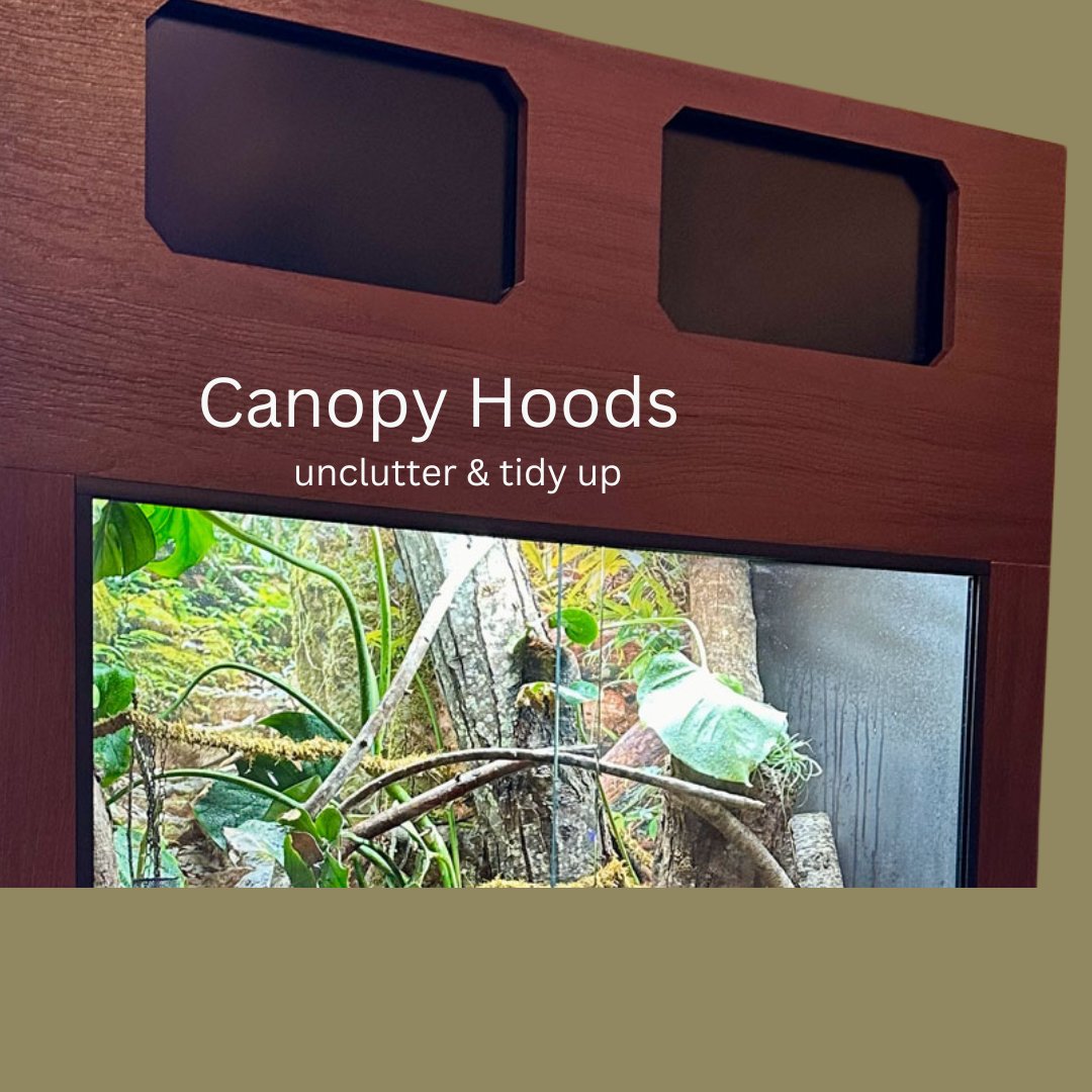 Reptile Enclosure Canopy Hoods – Toad Ranch